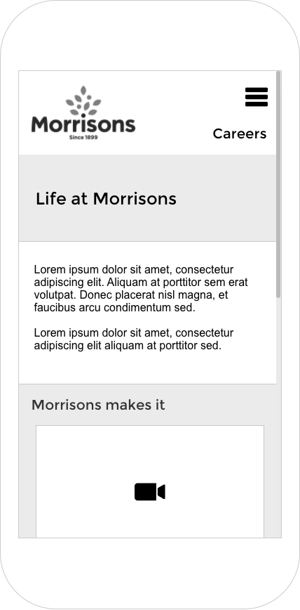 Morrisons Careers - Digital Mercenary